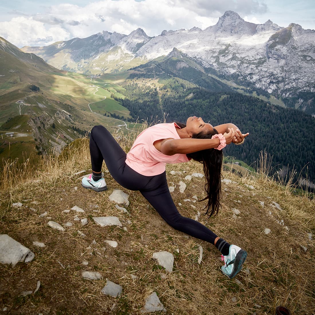 T-shirt de sport femme manches courtes MEIKA - Kitiwaké